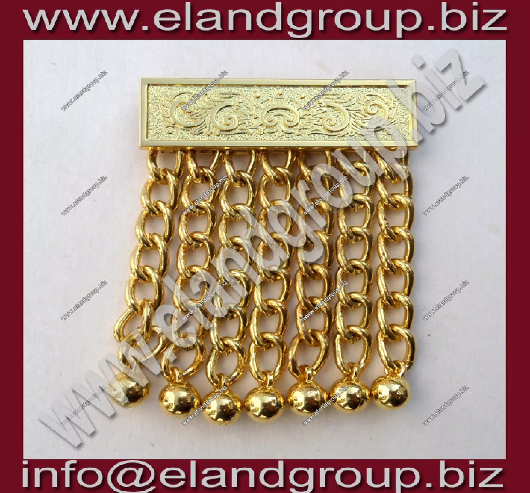 Masonic apron chain tassels gold finish | PPT