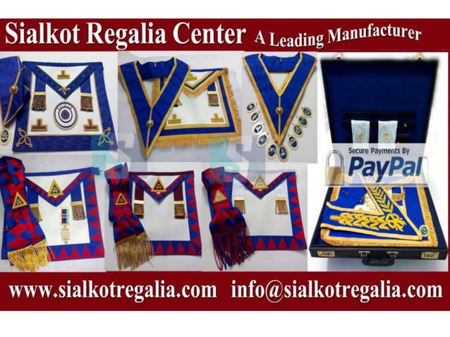 Masonic Craft Grand rank Aprons & collars | PPTX