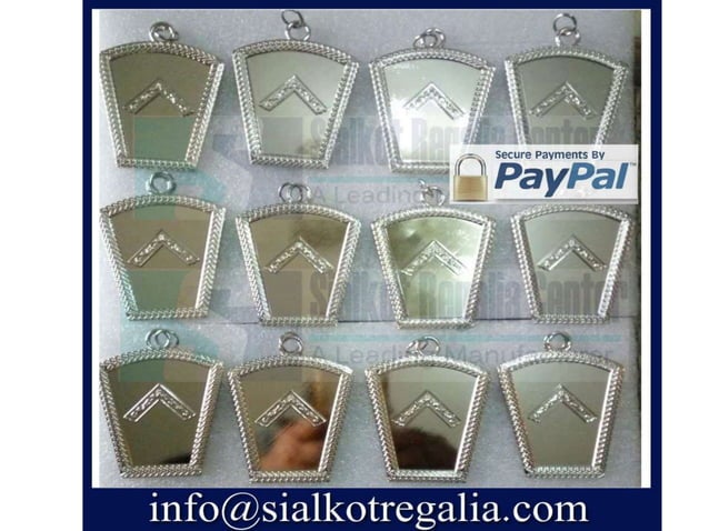 Masonic Mark officer collar jewel worship Master | PPTX