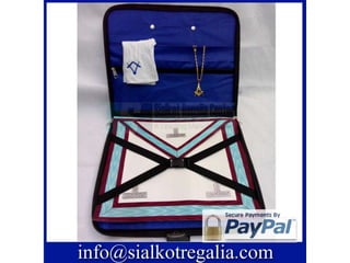 Masonic regalia apron soft cases | PPTX | Women\'s Outerwear | Women\'s ...