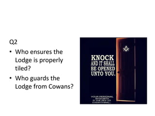 Masonic quiz | PPTX