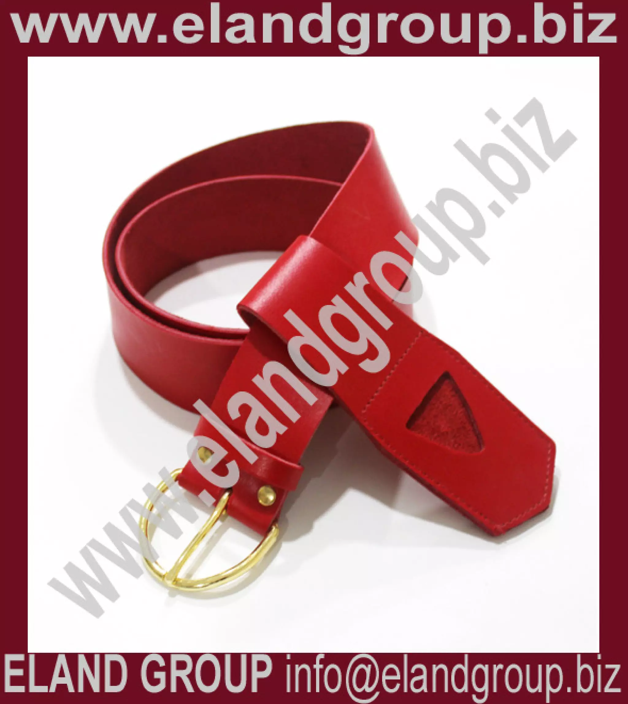 Masonic regalia kt red leather belt & frog | PDF