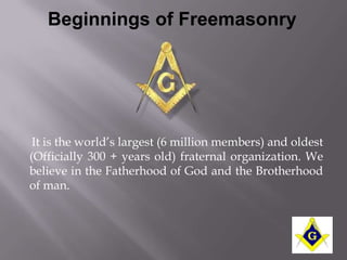 Structure Of Freemasonry