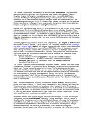 Masoni Templar | DOC