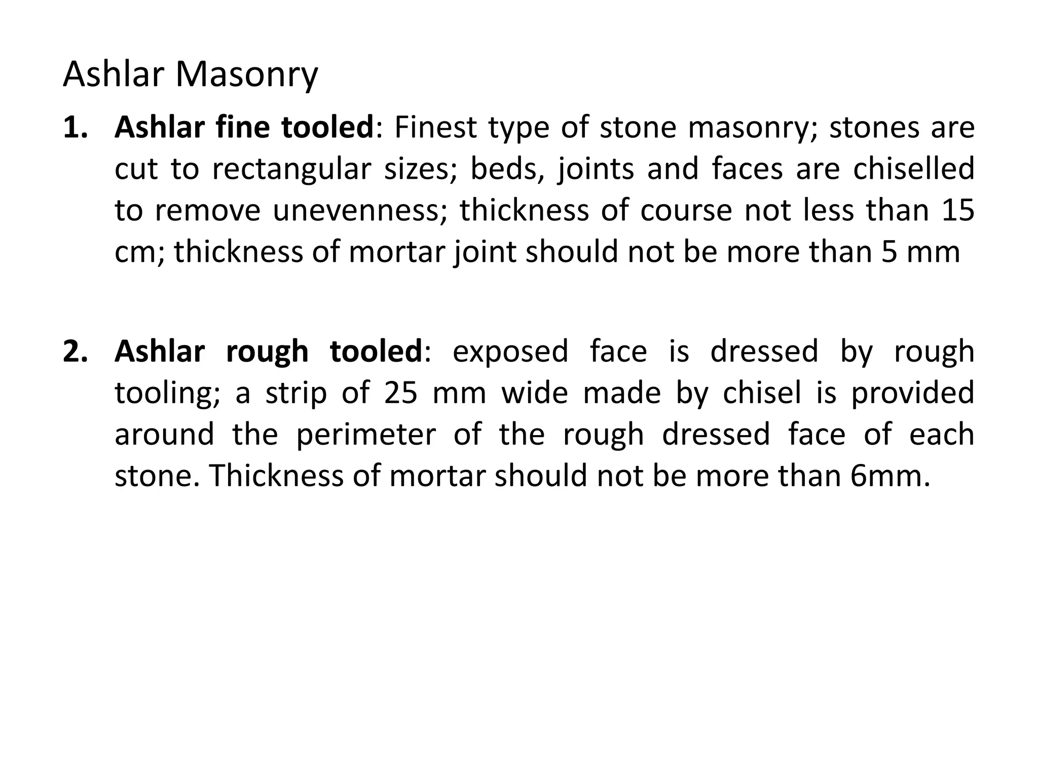 Masonry | PPTX