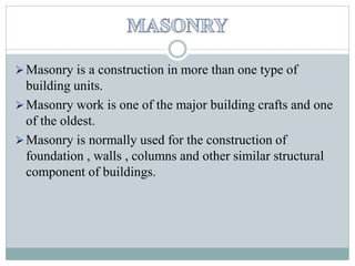 Masonry | PPT