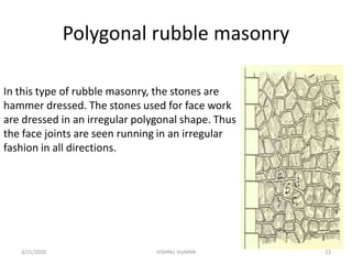 MASONRY- STONE AND BRICK | PDF