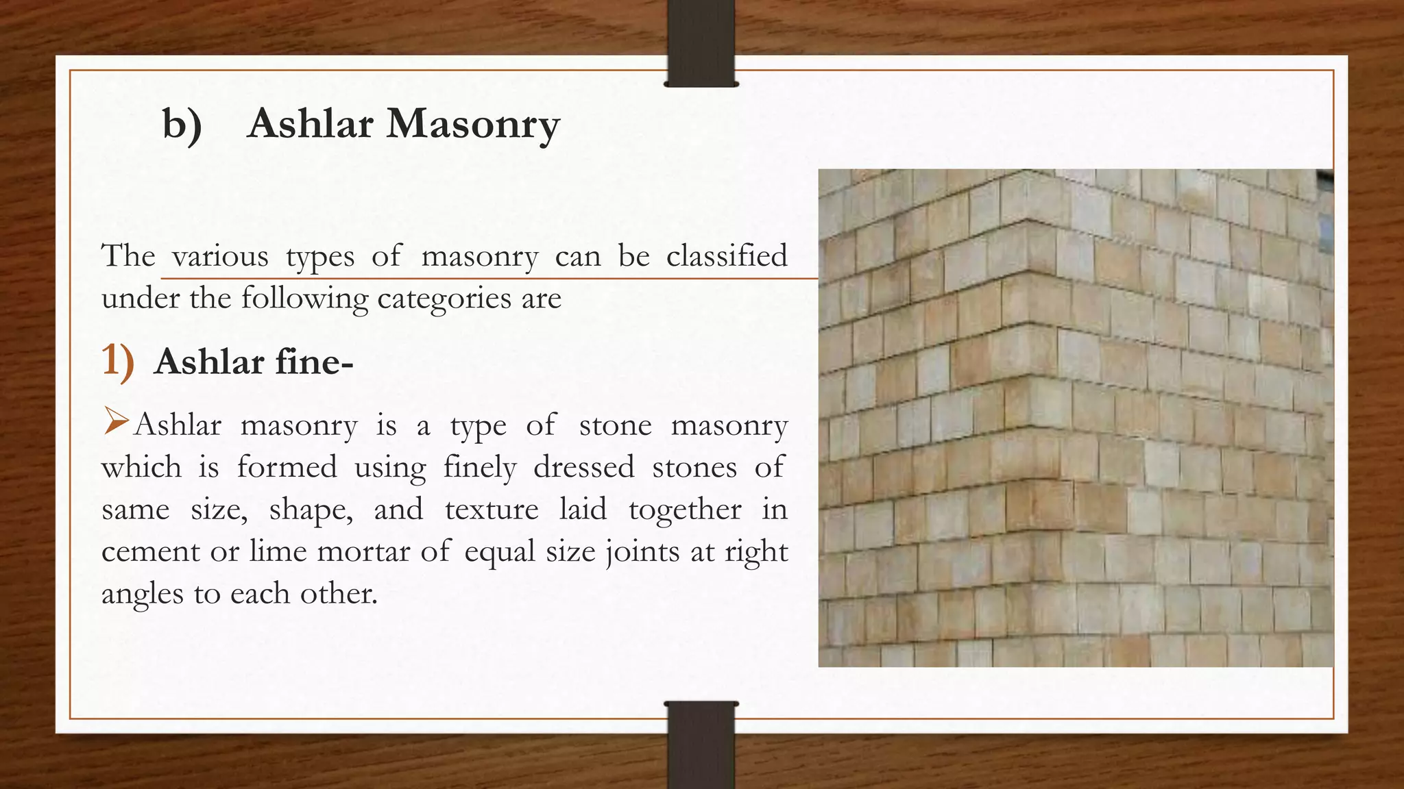 Introduction to Masonry | PPTX