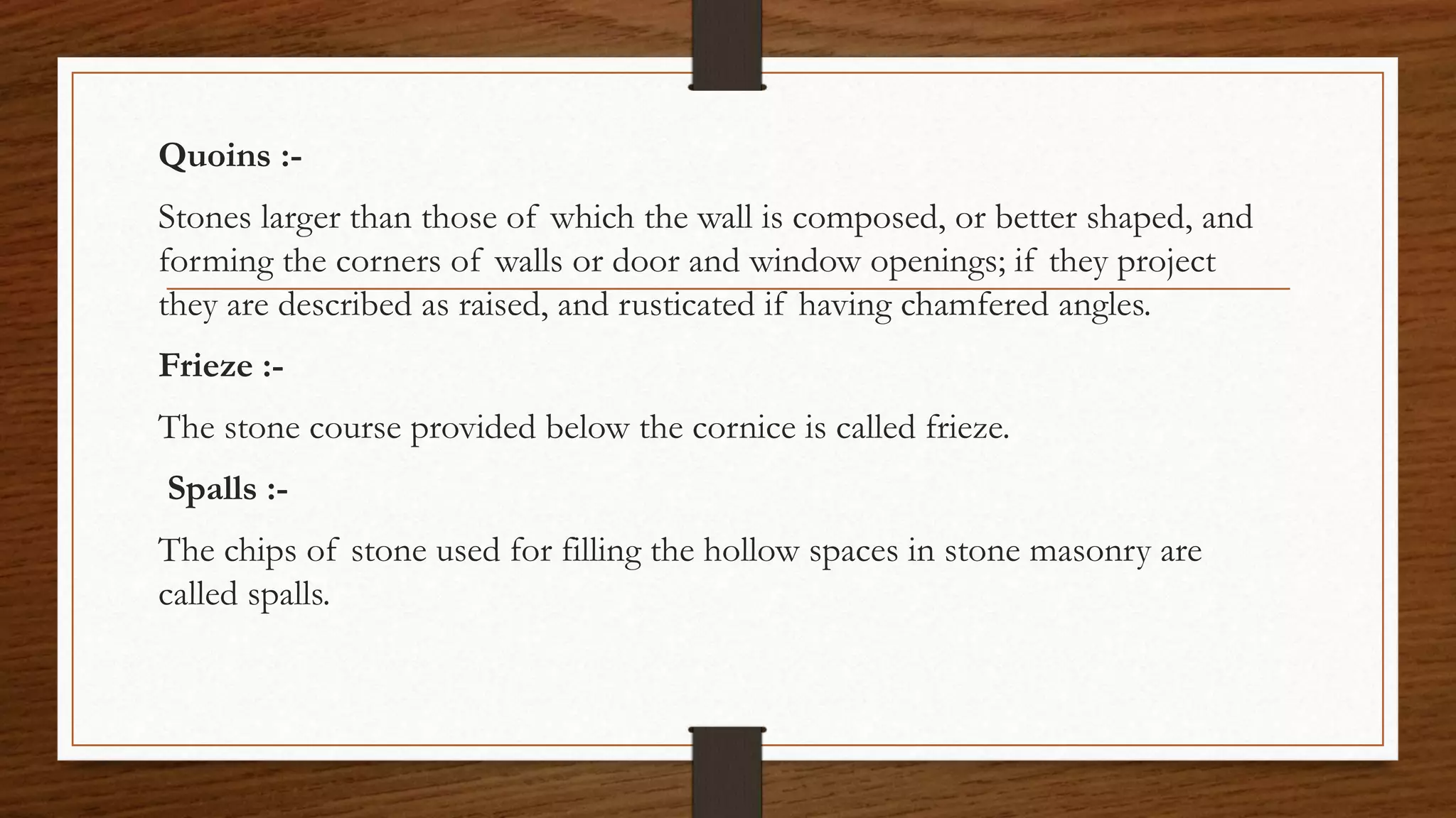 Introduction to Masonry | PPTX