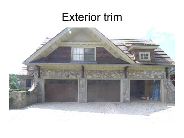 Masonry And Exterior Trim | PPT