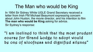 Masonry and the movies craft 2007 | PPT