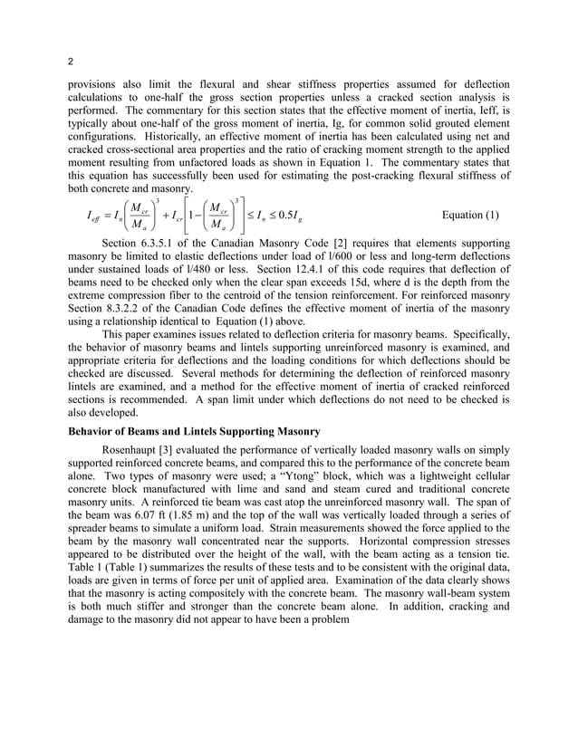 Masonry beam deflection criteria5.doc