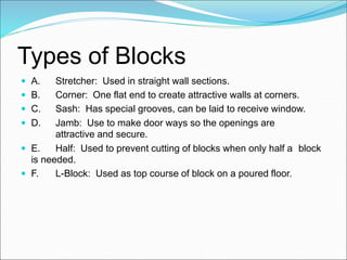 Civil construction steps to steps of masonry work | PPT