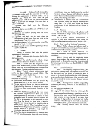 Masonry buildingcode1 3-02 aci 530-asce 5-tms 402-95 | PDF