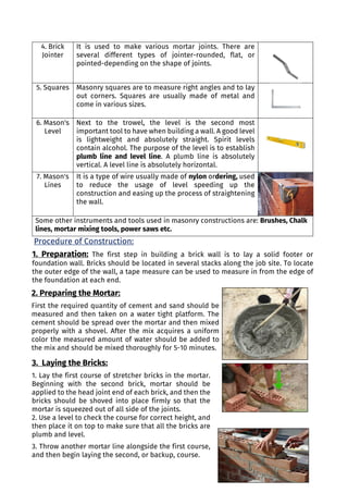 Masonry construction | PDF