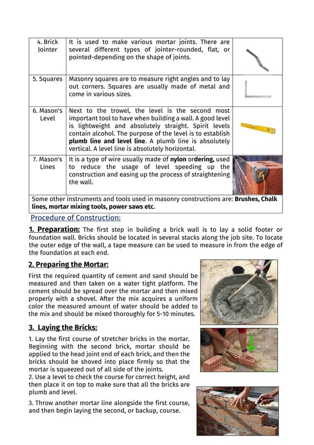 Masonry construction | PDF