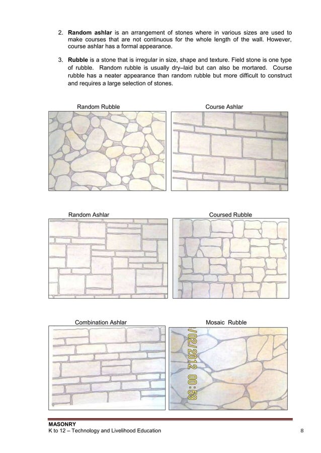 Masonry learning module | PDF | Secondary Education | Education