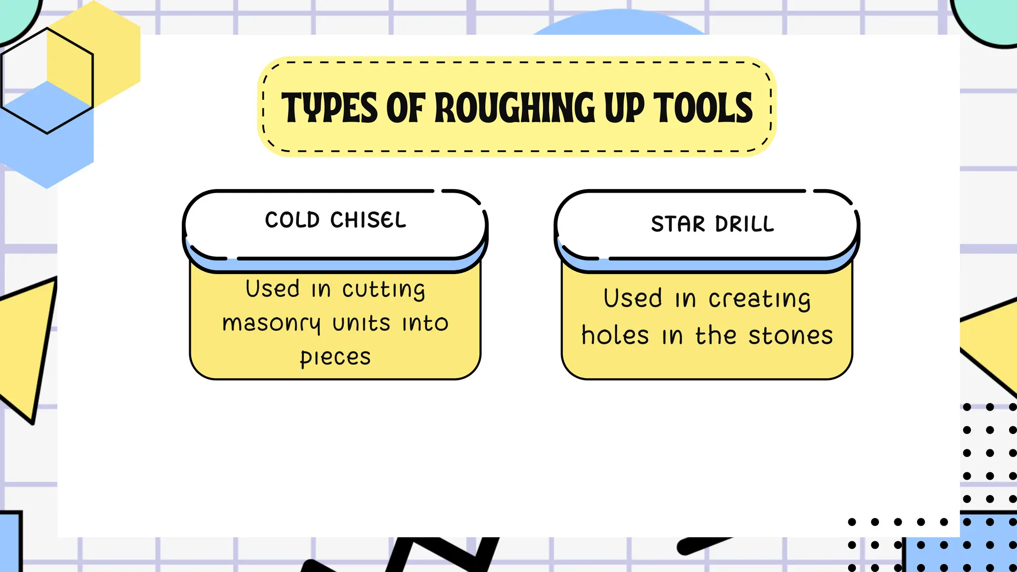 MASONRY MATERIALS, TOOLS, AND EQUIPMENTS | PDF