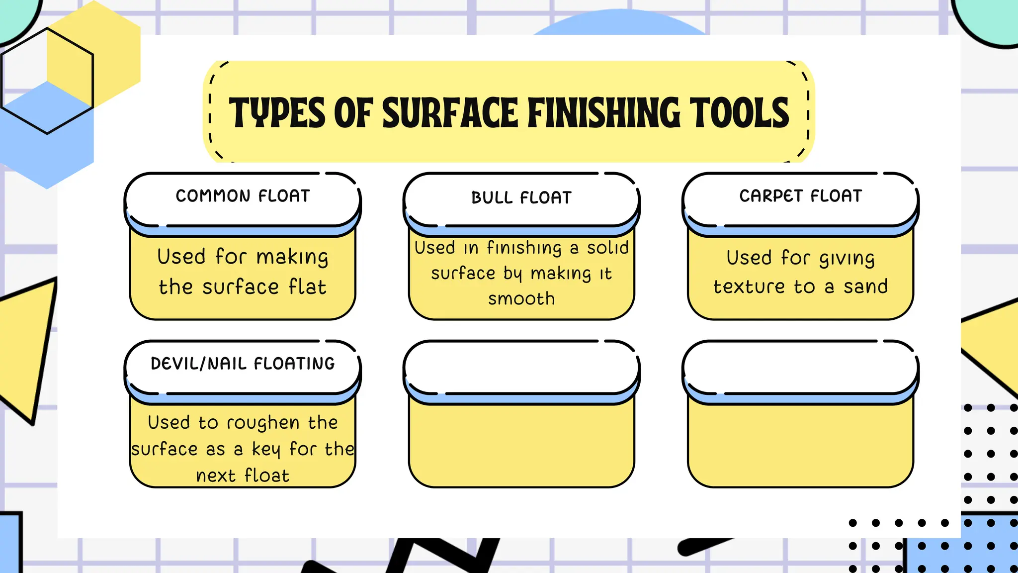 MASONRY MATERIALS, TOOLS, AND EQUIPMENTS | PDF