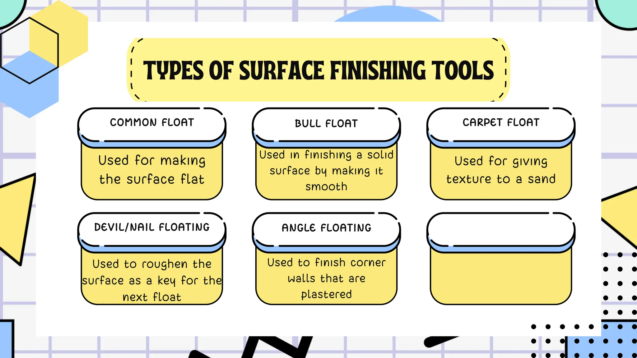MASONRY MATERIALS, TOOLS, AND EQUIPMENTS | PDF