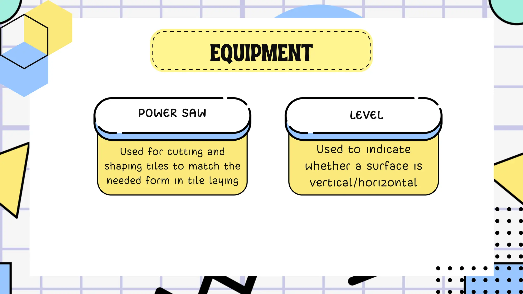 MASONRY MATERIALS, TOOLS, AND EQUIPMENTS | PDF