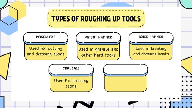 MASONRY MATERIALS, TOOLS, AND EQUIPMENTS | PDF