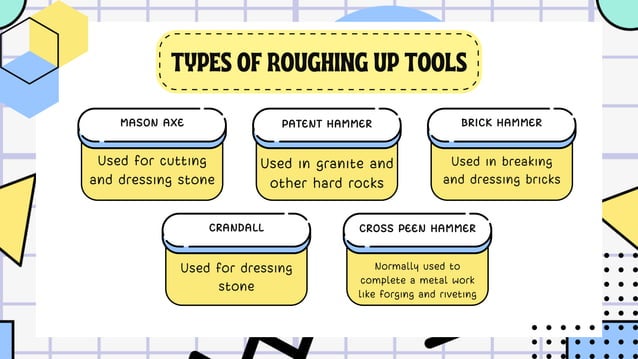 MASONRY MATERIALS, TOOLS, AND EQUIPMENTS | PDF