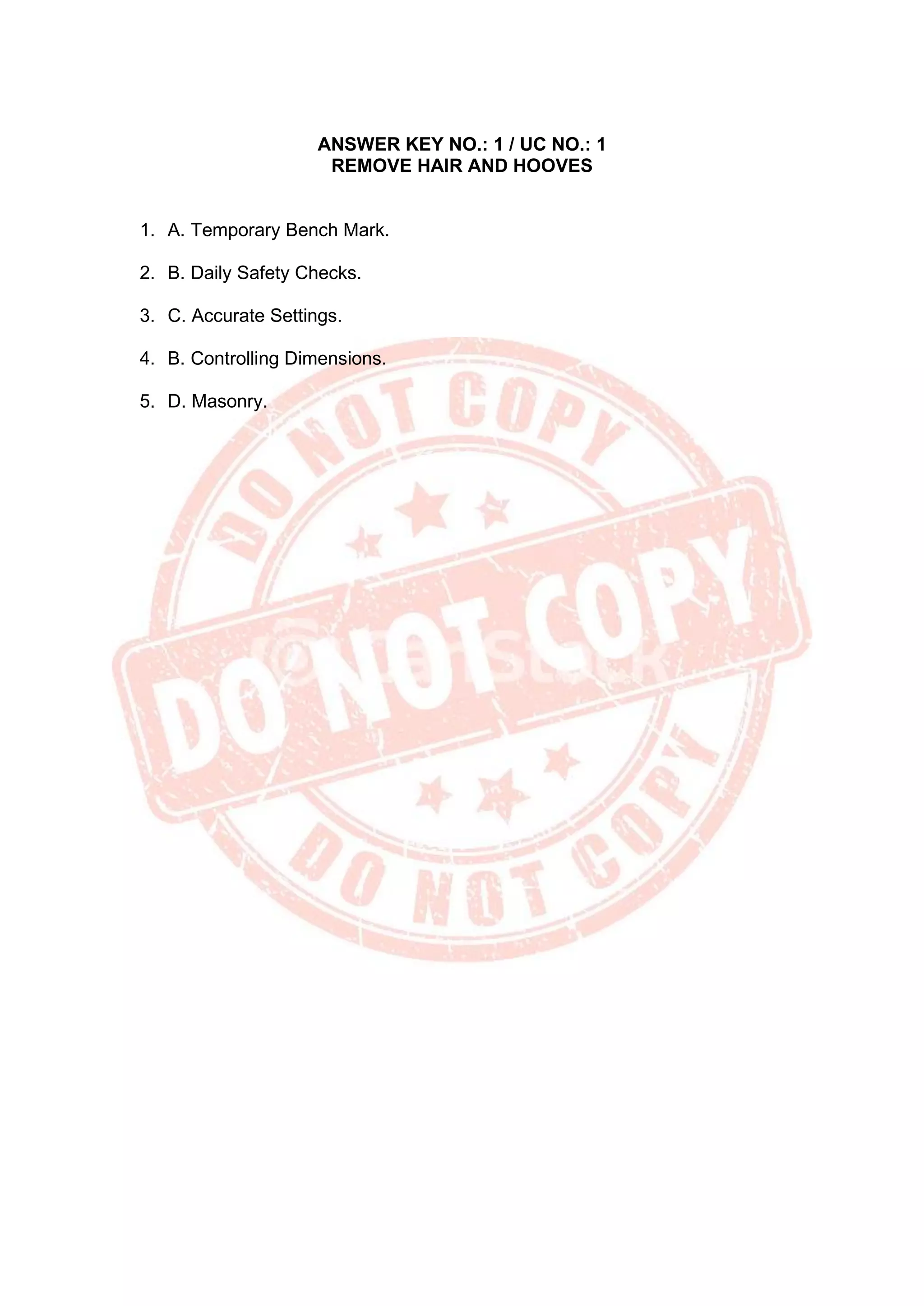 MASONRY NC II - CBLM | PDF