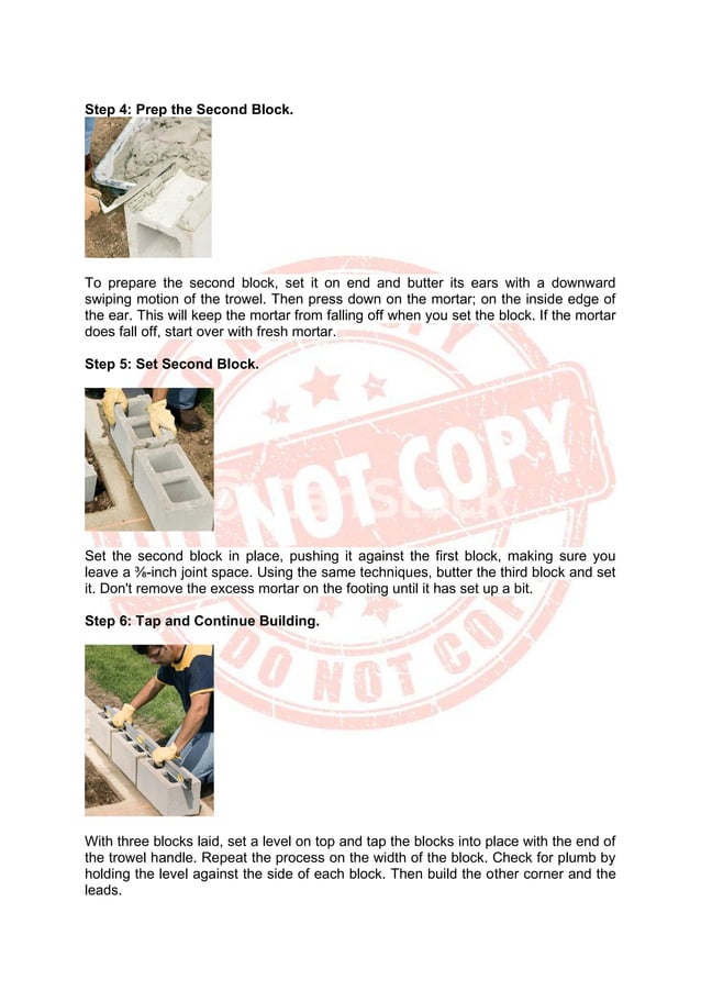 MASONRY NC II - CBLM | PDF