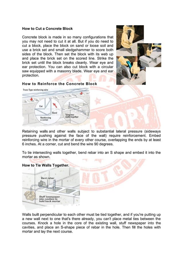 MASONRY NC II - CBLM | PDF