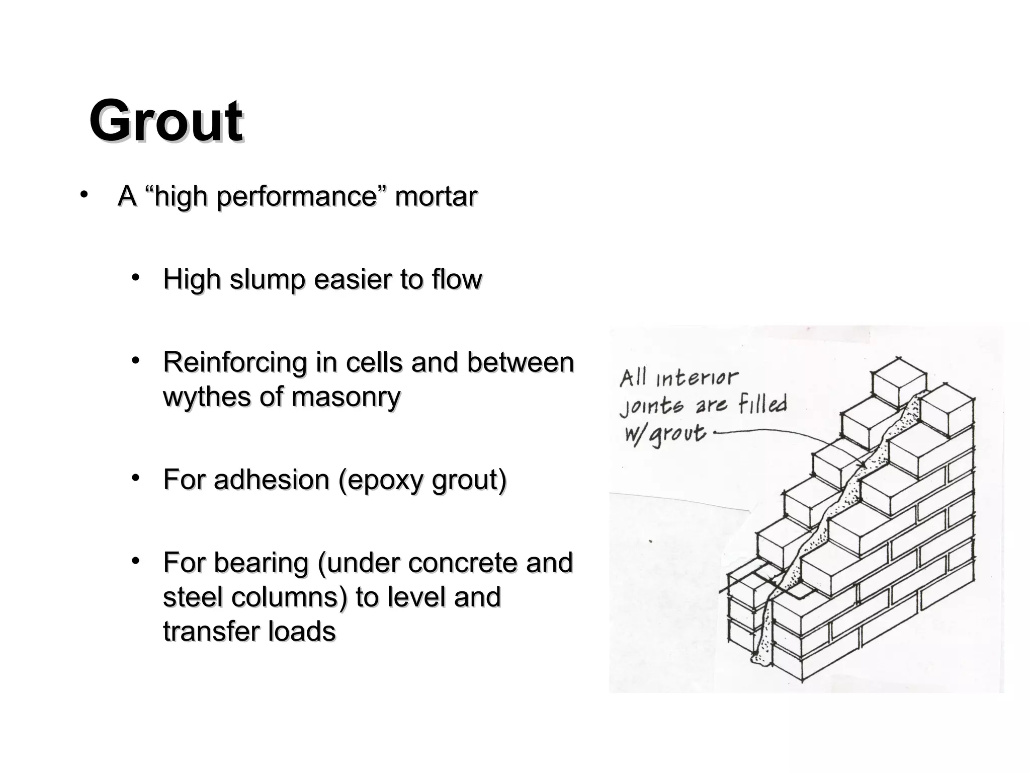 Masonry Part 2 F 09 | PPT
