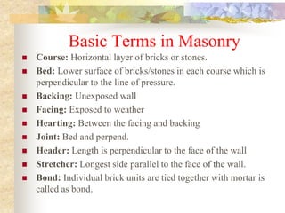 Masonry Structures dfgfdgfgfgbnnvgdfdsfdffdg | PPT