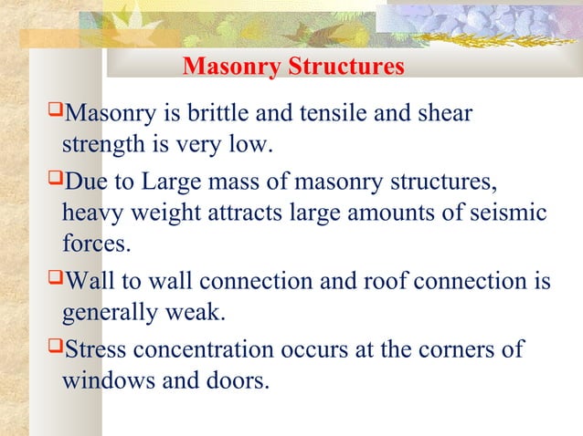 Masonry structures -_chapter_9_and_10 | PPT | Civil Engineering ...