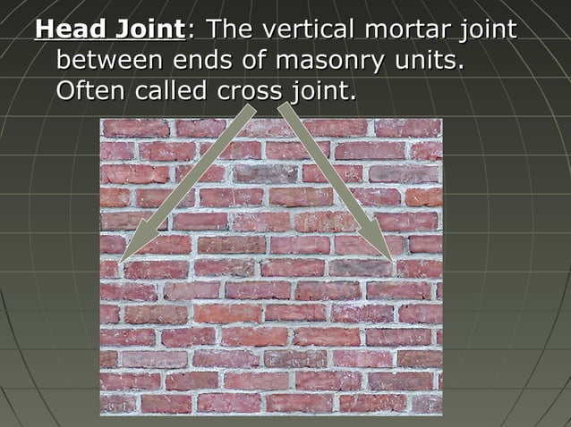 Masonry terminology 1 | PPT