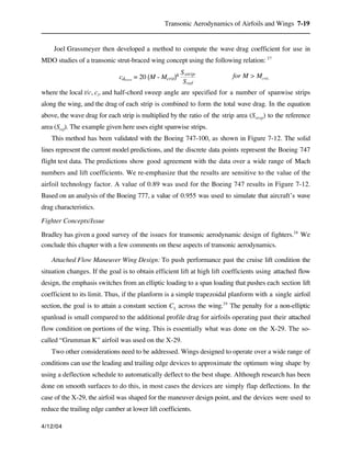 [Mason] transonic aerodynamics of airfoils and wings | PDF