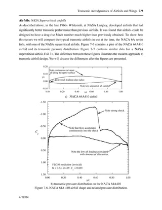 [Mason] transonic aerodynamics of airfoils and wings | PDF | Aviation Industry | Industries