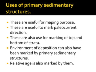 Primary sedimentary structures | PPTX