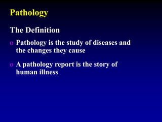 Pathology and How to Understand It | PDF