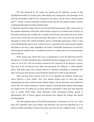 BitTorrent Seminar Report | PDF
