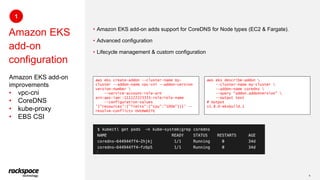 EKS New features - Re:invent 2022 recap at AWSUGNL Benelux | PPTX | Cloud Computing | Internet