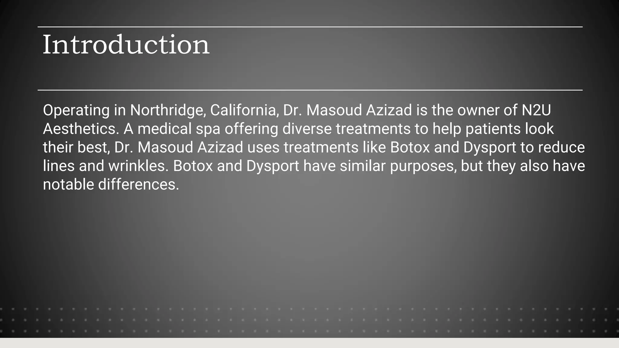 Differences between Botox and Dysport | PPTX