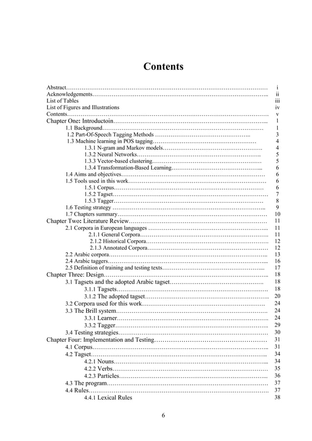part of speech tagger for ARABIC TEXT