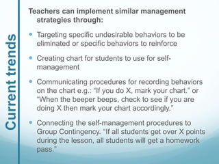 Special Education: Self-monitoring | PPTX | Educational Assessment ...