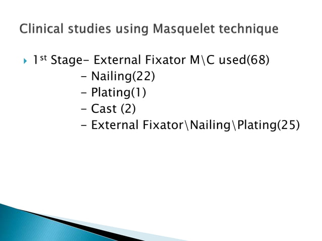 Masquelet Technique | PPTX | First Aid | Injuries