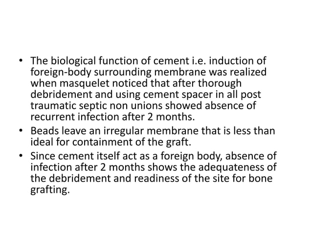 Masquelet technique ppt | PPTX | First Aid | Injuries