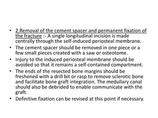Masquelet technique ppt | PPTX