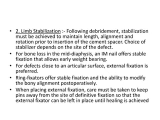 Masquelet technique ppt | PPTX