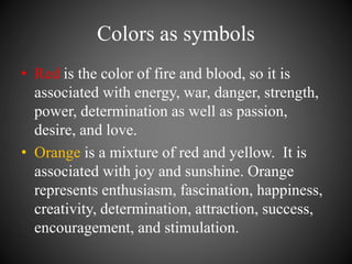 Masque of the Red Death & Color Symbolism | PPTX