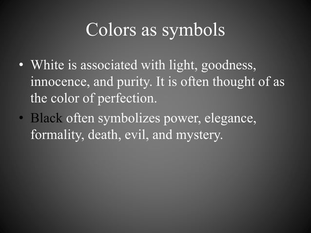 Masque of the Red Death & Color Symbolism | PPTX