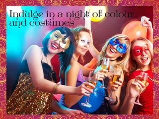 Masquerade slideshow | PPTX